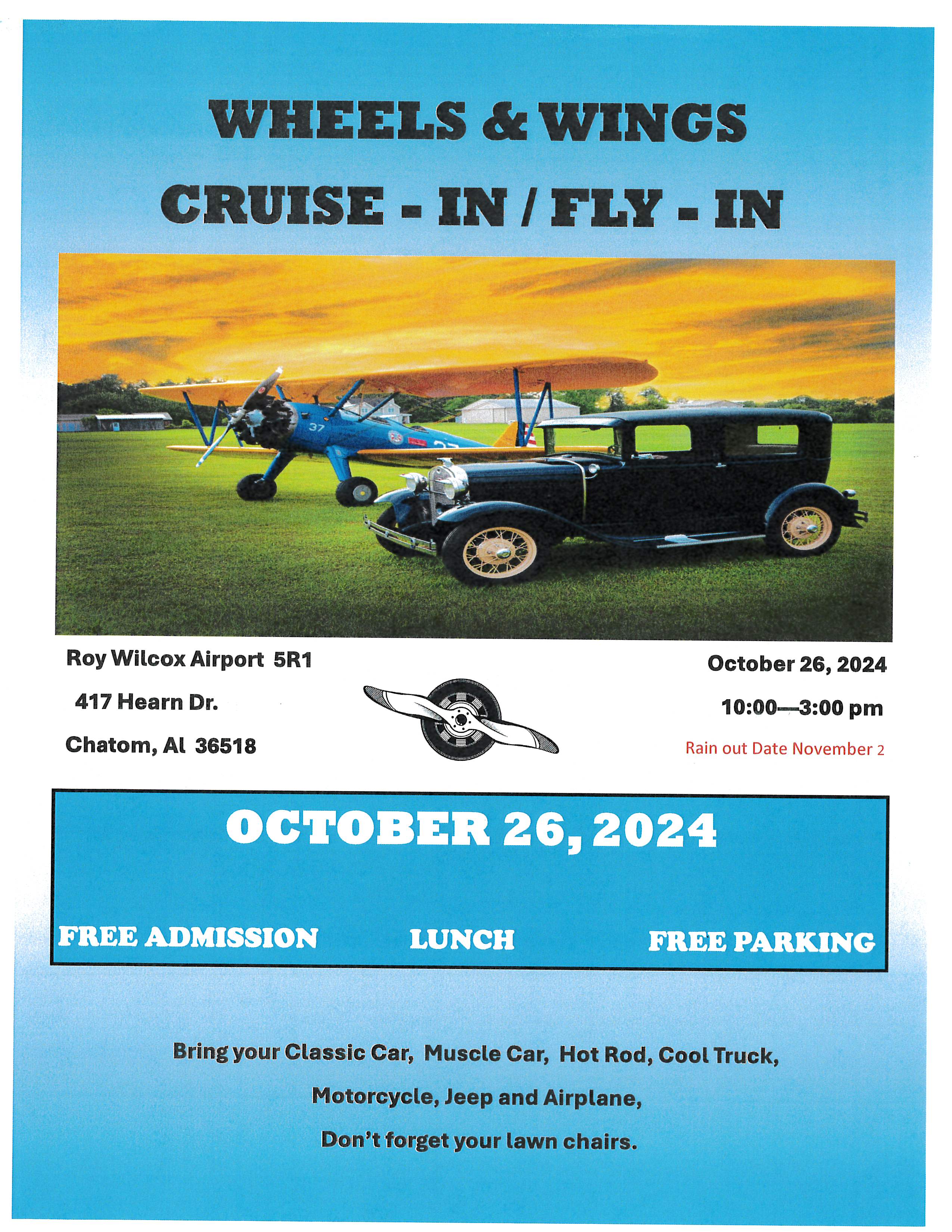 WHEELS&WINGS | Town of Chatom